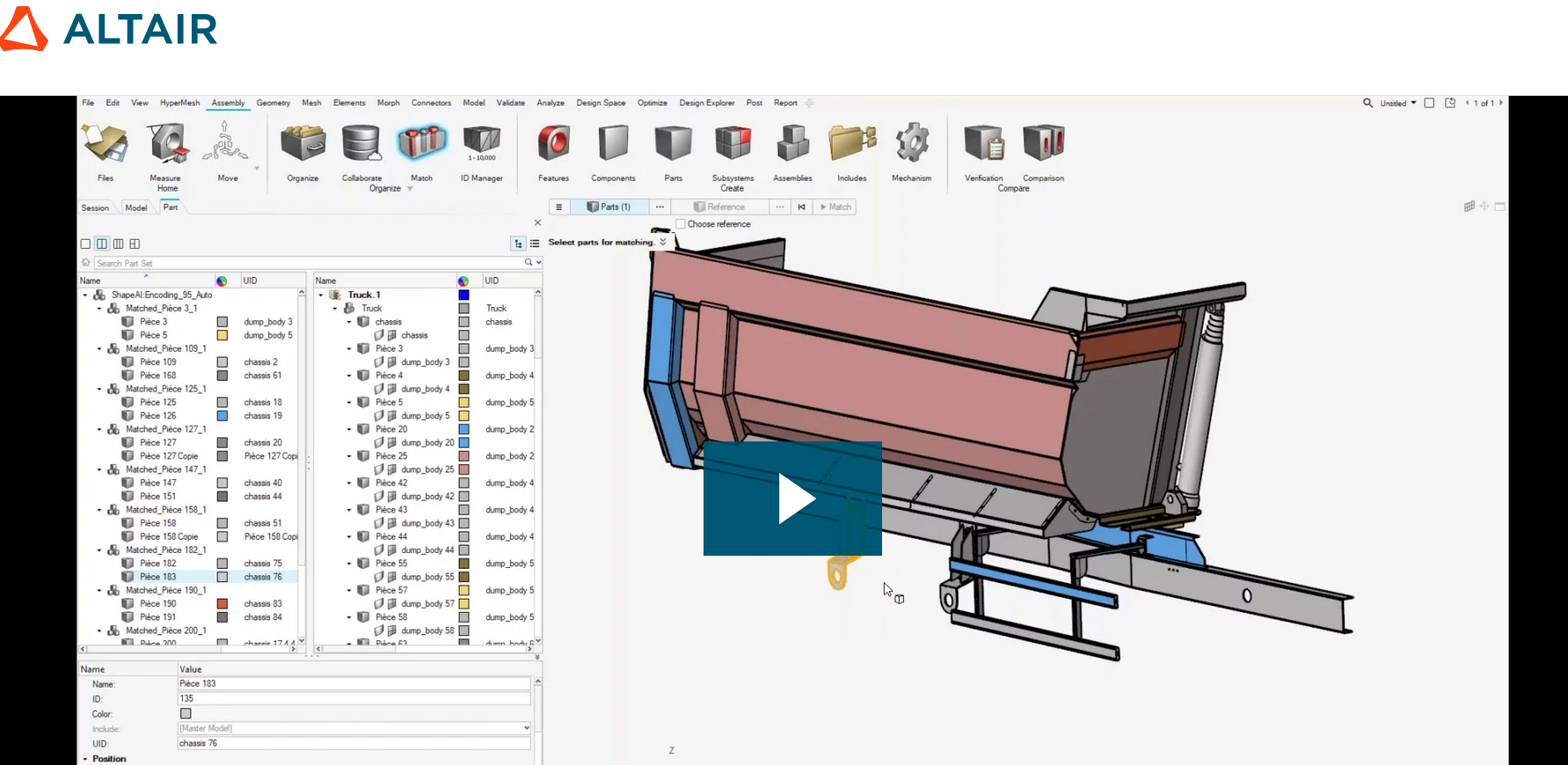Webinaire sur la nouvelle interface d'Altair HyperWorks 2021